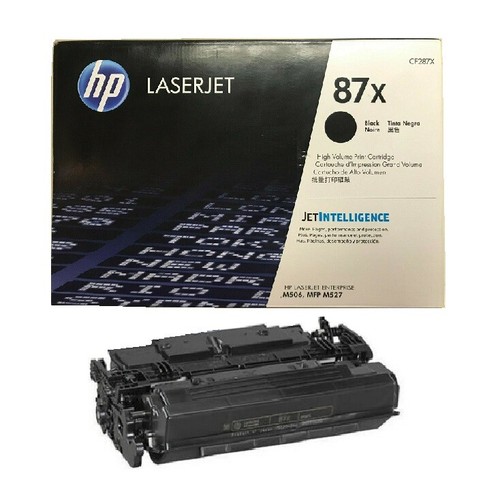 2 X Original Toner 87X HP Laserjet M501 M506n M506x M506xh M527 Dn ...