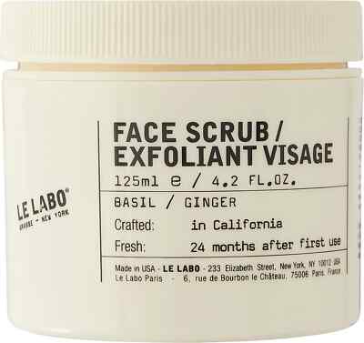 Le Labo Basil Ginger Face Scrub 4.2oz with Volcanic Ash Cleanse & Exfoliate | eBay