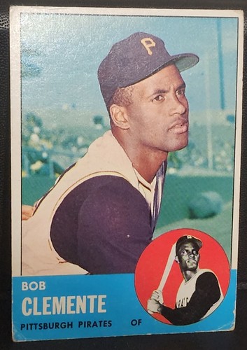 1963 Topps Roberto Clemente #540 Beautiful Card: Read | eBay