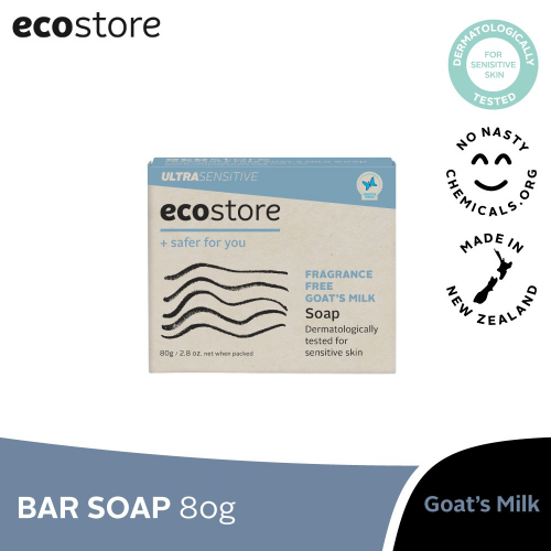 ecostore Goat's Milk Body Soap Set With Sisal Bag Pouch For Ultra ...