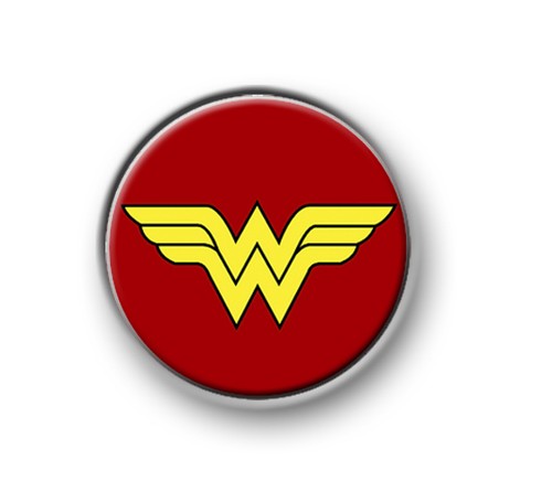 WONDER WOMAN / 1” / 25mm pin button / badge / DC Comics / movie ...