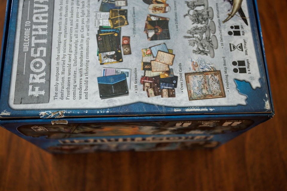 Frosthaven Board Game All-in Kickstarter Bundle -new with CARD SLEEVES ...