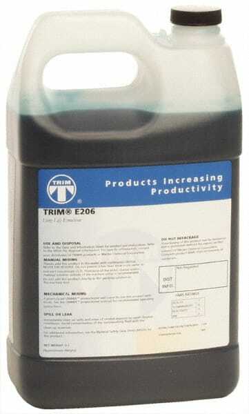 Master Chemical TRIM E206 Long-Life Emulsion Cutting & Grinding Fluid ...