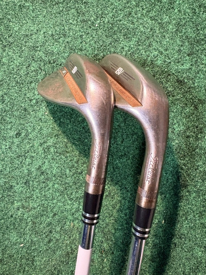 🔥 Titleist SM8 Raw 50 And 56 Wedge Set RH NS PRO Stiff Flex | eBay