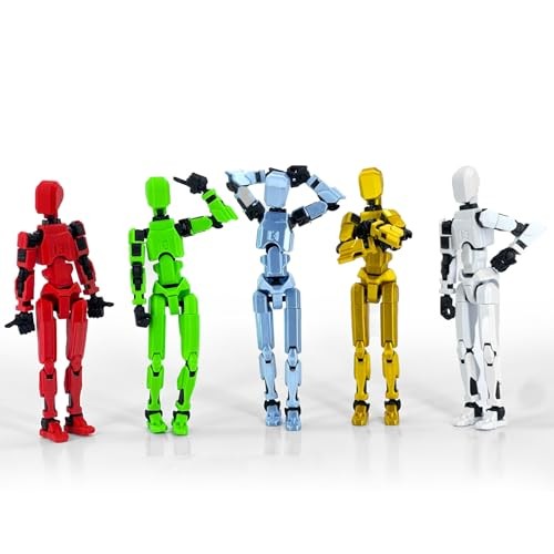 【5-Pack】(Assembly Completed) T13 Action Figure Set, Titan 13 Robot ...