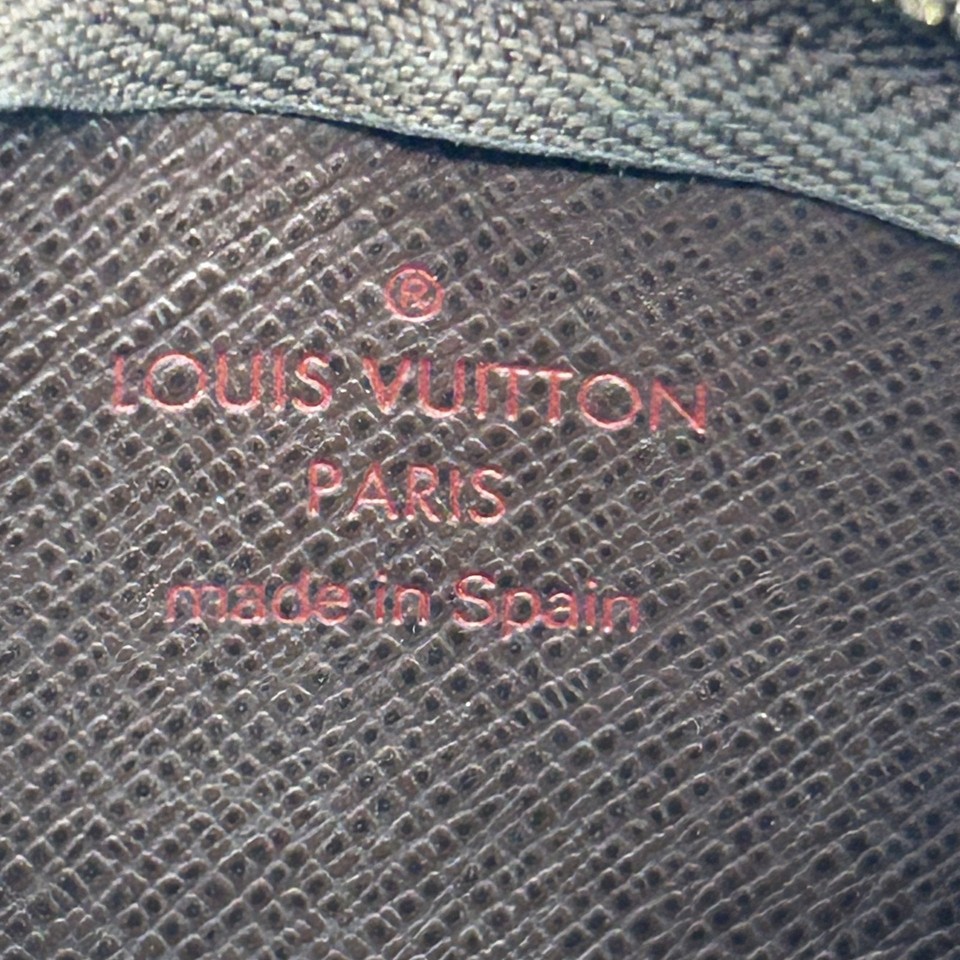Louis Vuitton Damie Pochette Cles Coin Purse Pouch Credit Card N62658 W ...