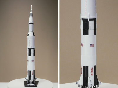 Apollo Nasa 3d Printed Model NASA Astronaut Apollo 11 Opgetuigd Voor