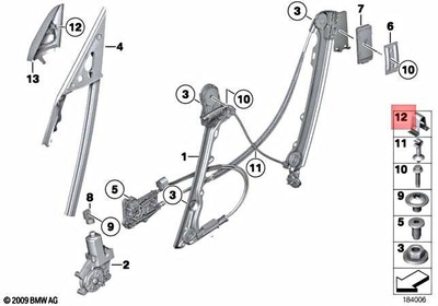 For BMW Genuine Door Trim Molding Front Left 51337238717 | eBay