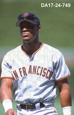 Eric Davis - 2001 San Francisco Giants - 35mm color slide - DA17-24-749 ...