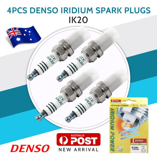 OEM 4x Denso IRIDIUM Spark Plugs IK20 for '04~'11 BMW 118i 120i E87 2 ...