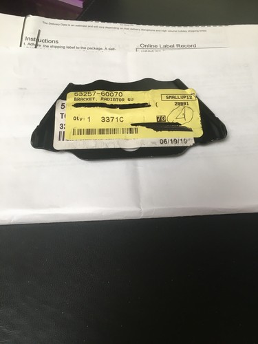 TOYOTA OEM Radiator Core Support-Side Panel Nut Plate 5325760070 | eBay