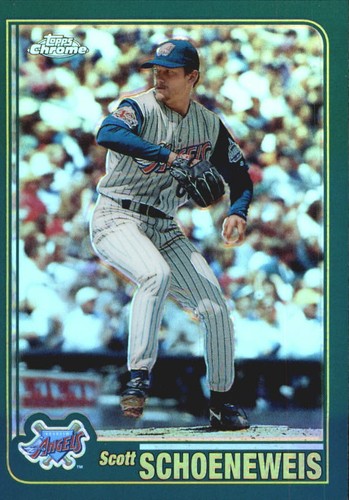 2001 (ANGELS) Topps Chrome Retrofractors #191 Scott Schoeneweis | eBay