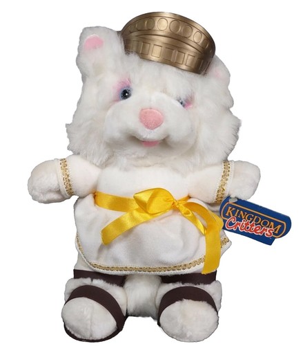 VTG Kingdom Critters Angora as Esther ~ Plush Stuff Toy 14” Bible Story ...