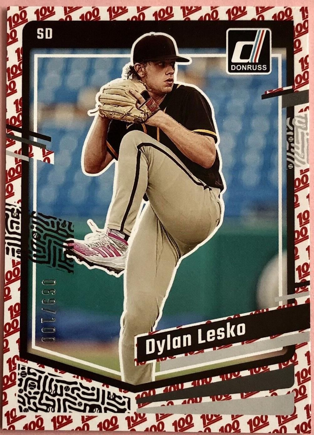 2023 Panini Donruss - Dylan Lesko #143 One Hundred /100 (RC) for sale online | eBay