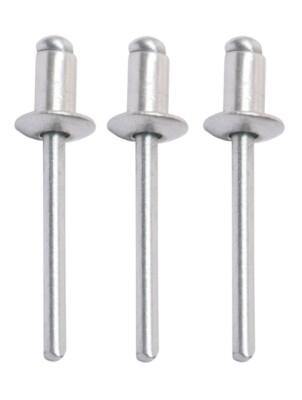 URO Parts Set of 3 Window Regulator Rivets 4.8mm X 8mm For Mercedes ...