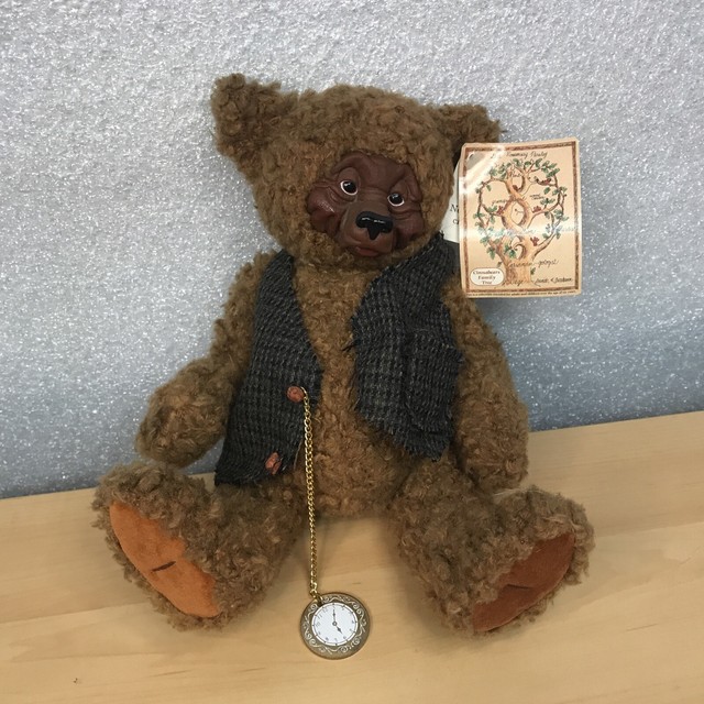 GUND CINNABEAR Cinnabears Grandpa Basil Teddy Bear MINT for sale online ...