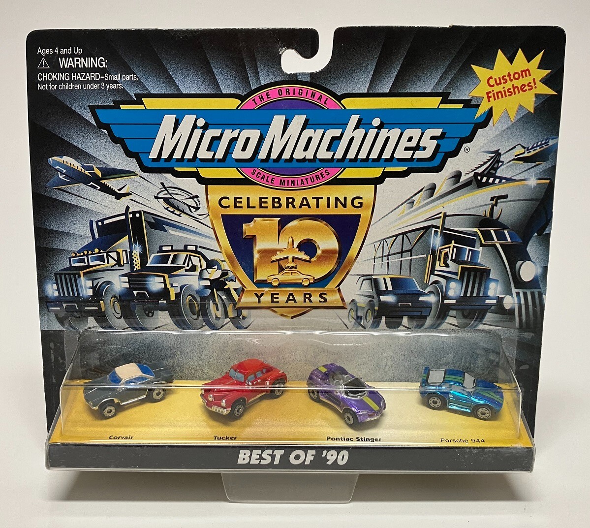 NEW (Vintage) Micro Machines BEST OF '90 Galoob 10th Anniversary Series ...