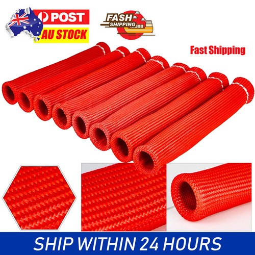 Weave Heat Shield Sleeve Protect Boot Wire Lines Hoses From Engine ...