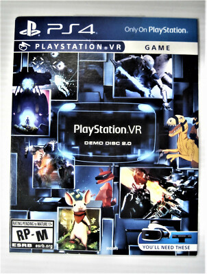SONY PS4 PlayStation VR Demo Disc 2.0 (PlayStation4) Unopened | eBay