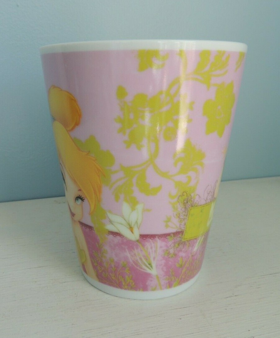 Tinkerbell Coffee Mug Cup SWEET PIXIE TINK Pink Butterfly Disney Jerry ...