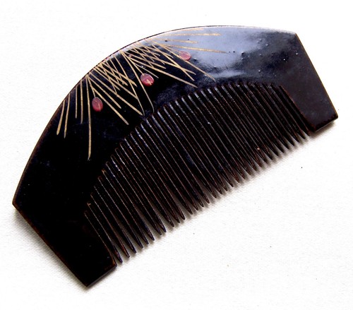 Vintage Japanese hair comb hair pin kanzashi geisha set (AHI) | eBay