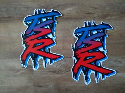 SUZUKI TS125R TS200R TS 125 GRAPHICS KIT TS 125R TSR125 TSR DECALS blue ...