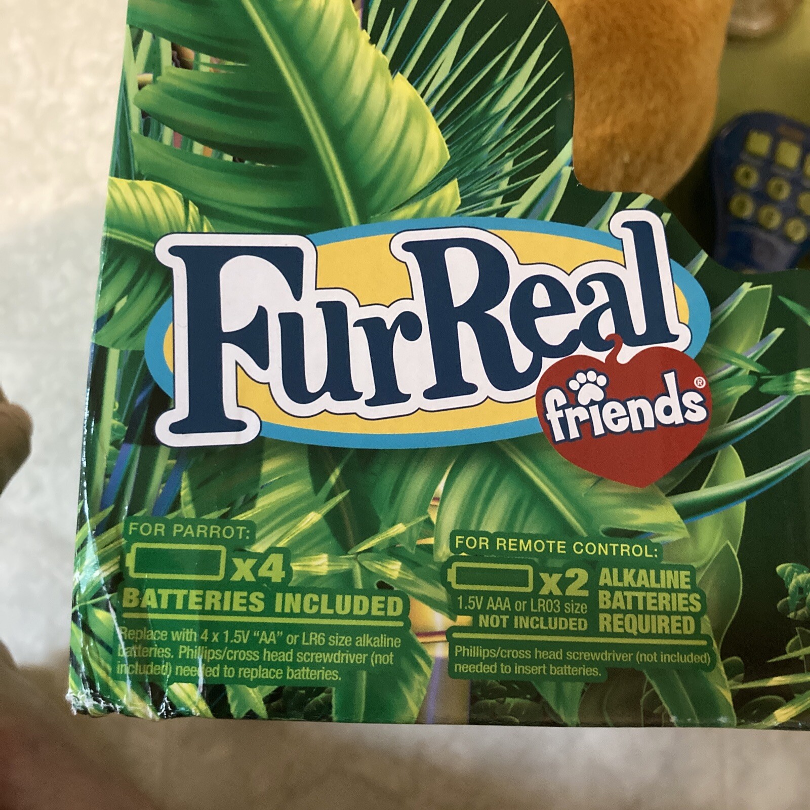 FurReal Friends Squawkers McCaw 16" Remote Controlled Interactive ...