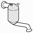 Approved Close Coupled Catalyst for Mercedes Benz B180d CDi 2.0 (2009 ...