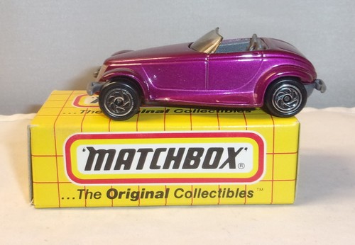 MJ7 Matchbox - Yellow Box - MB34 Plymouth Prowler - Purple | eBay