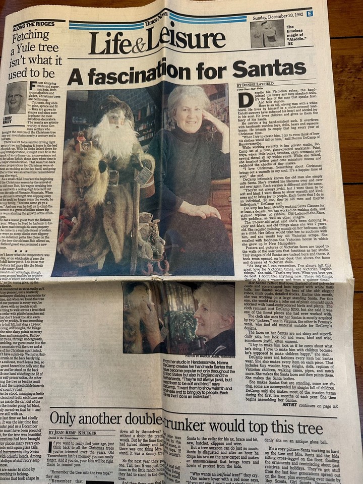 Norma DeCamp Santa | eBay