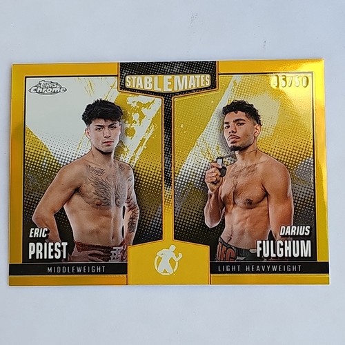 2024 Topps Chrome Box Eric Priest And Darius Fulghum Gold /50 | eBay