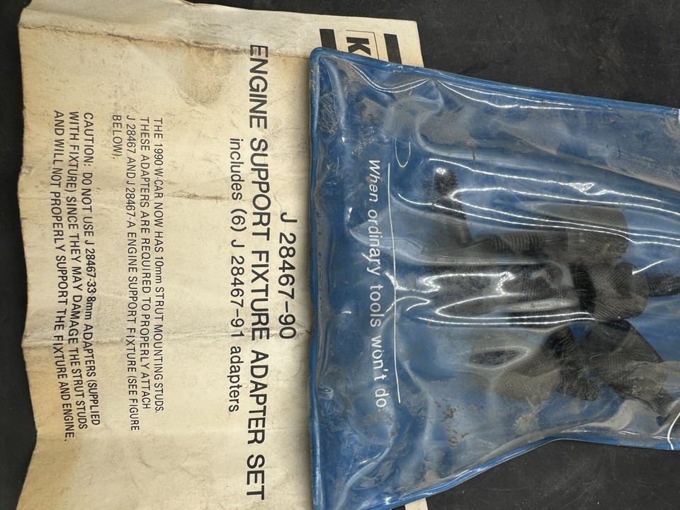 Kent-Moore J-28467-90 Engine Support Fixture Adapter Set | eBay