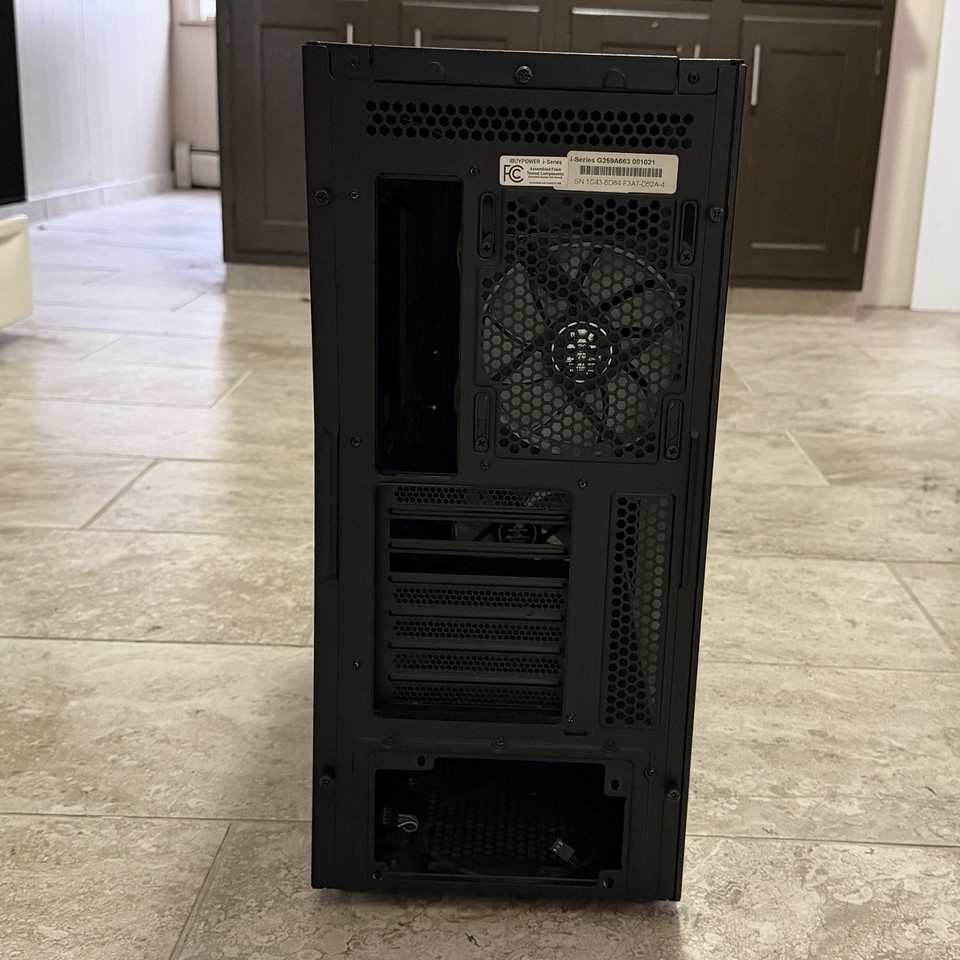 iBUYPOWER Desktop Gaming PC Case RGB Black Mid-Tower ATX With RGB Fans ...
