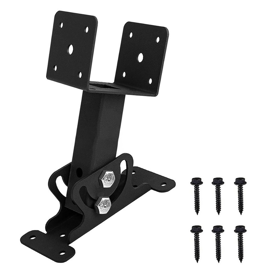 Adjustable Roof Riser Bracket Angle Adjustable Bracket Robust Material ...
