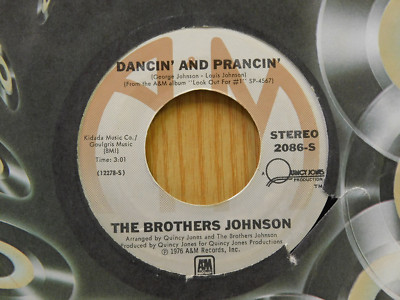 The Brothers Johnson 45 Dancin' & Prancin' bw Ride-O-Rocket A&M VG++ | eBay