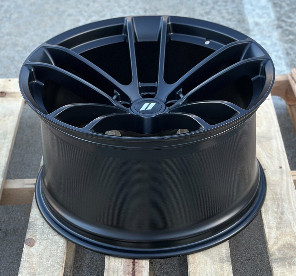 20" 20x11 SRT Satin Black Wheels Fits Dodge Challenger Charger ...