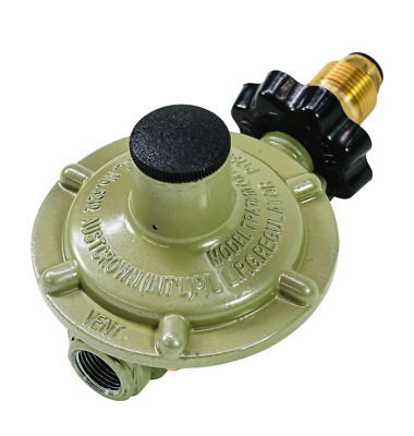 LPG (Single Stage) Gas Regulator - 3kg/hr BBQ regulator 3/8" BSPF ...
