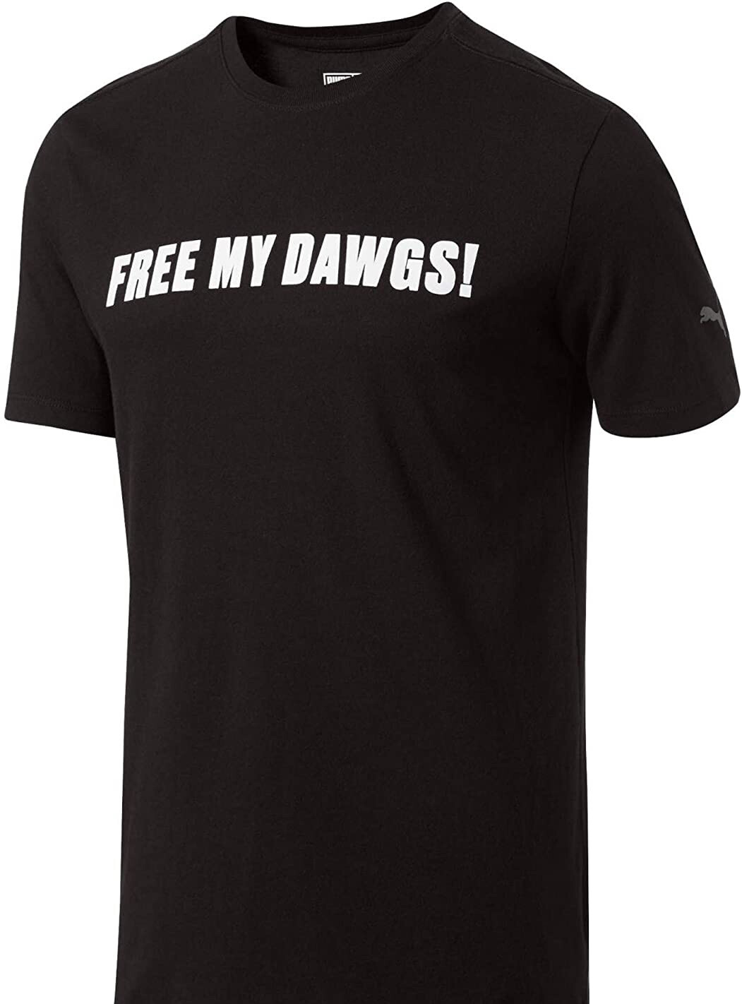 NWT Puma Free My Dawgs Men's Woke T-Shirt. SZ Large & Black. | eBay