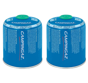 Campingaz 2 x CV 300 Plus Butane Propane Mix Resealable Gas Cartridge ...
