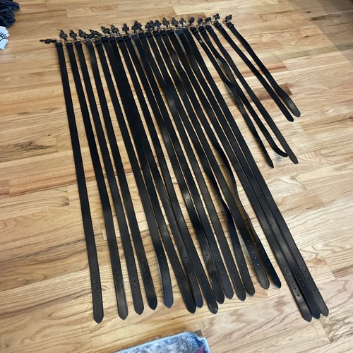 Garrison Uniform USPS Duty Work Belt Black (Unisex) Size 60 Leather New ...