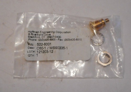 2 HOFFMAN ENGINEERING CORP 522-6001 C060-1/ MS90335-1 MINI PLUG BASE ...