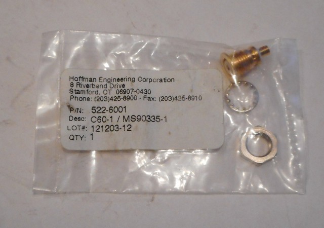 2 HOFFMAN ENGINEERING CORP 522-6001 C060-1/ MS90335-1 MINI PLUG BASE ...