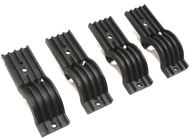 Rear Sun Shade Screen Mount Clips 98-05 VW Passat B5 - Genuine - 3B5 ...