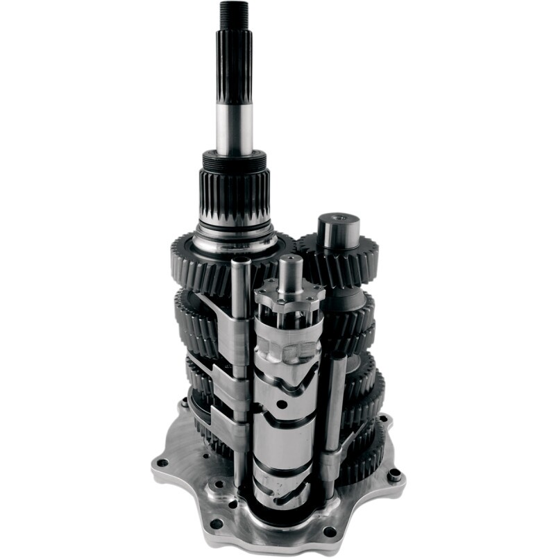 Baker DD7 Direct Polished Door Transmission Repl Gear Set Harley 7 ...