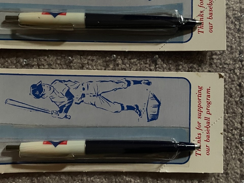 Babe Ruth 1954 Ink Pens Sales Kit Sportsman Code; Set of 10 with ...