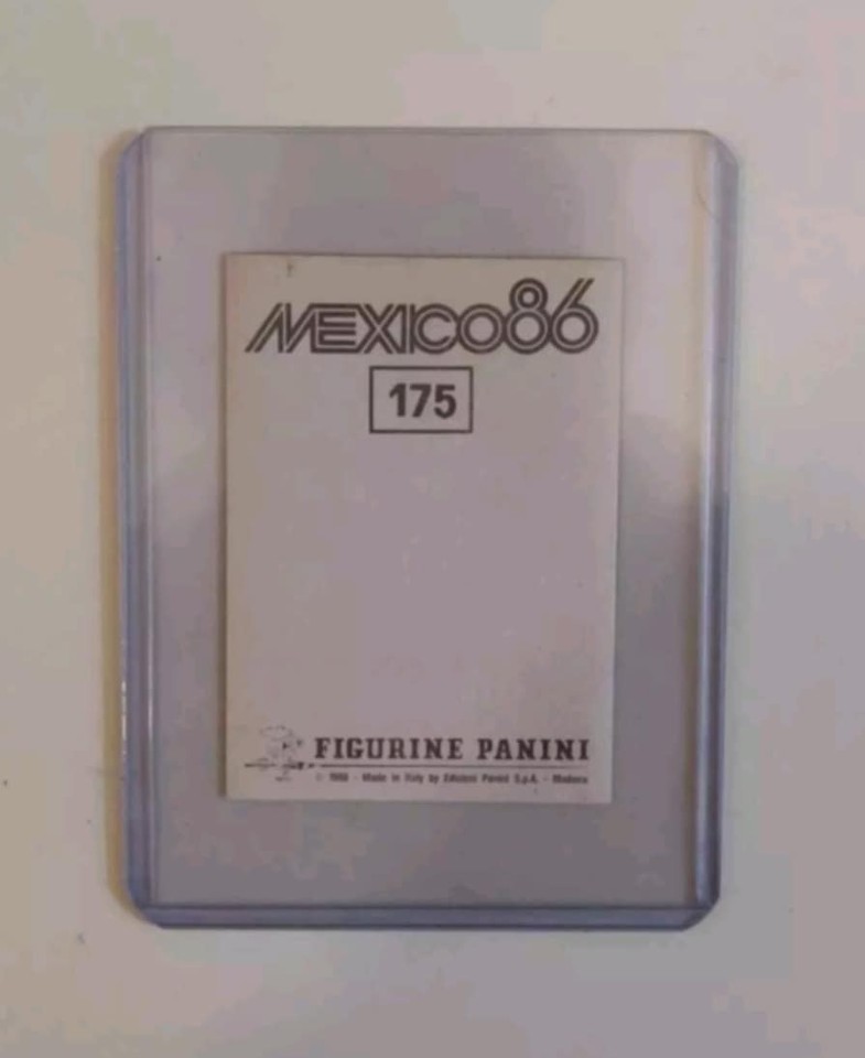 Michel Platini France World Cup Mexico 1986 Panini # 175 | eBay UK