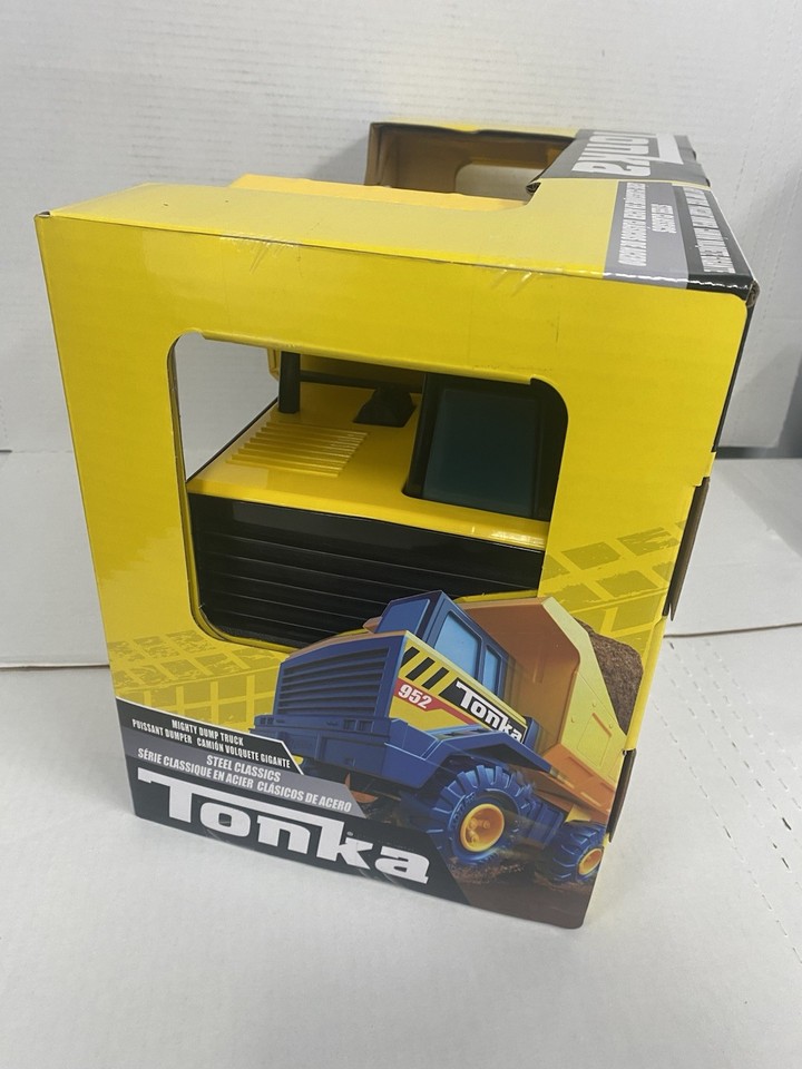 Tonka Steel Classics Mighty Dump Truck LARGE BRAND NEW in BOX yellow ...