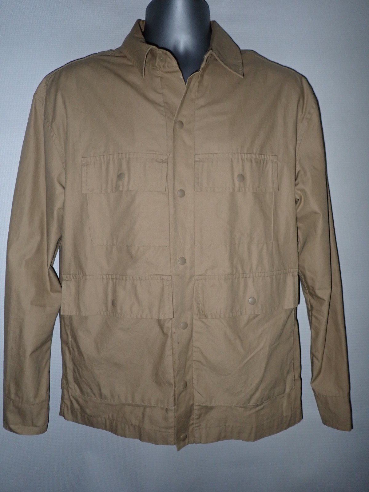 Zara Safari Jacket field military coat Cargo Travel P… - Gem
