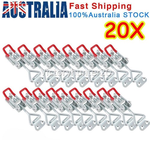 20X 55mm Small OVER CENTRE LATCH Toggle Trailer Fastener Catch UTE 4WD ...