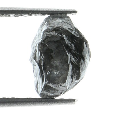 Raw 2.22 Carat Grey Silver Color Translucent Raw Rough Loose Natural ...